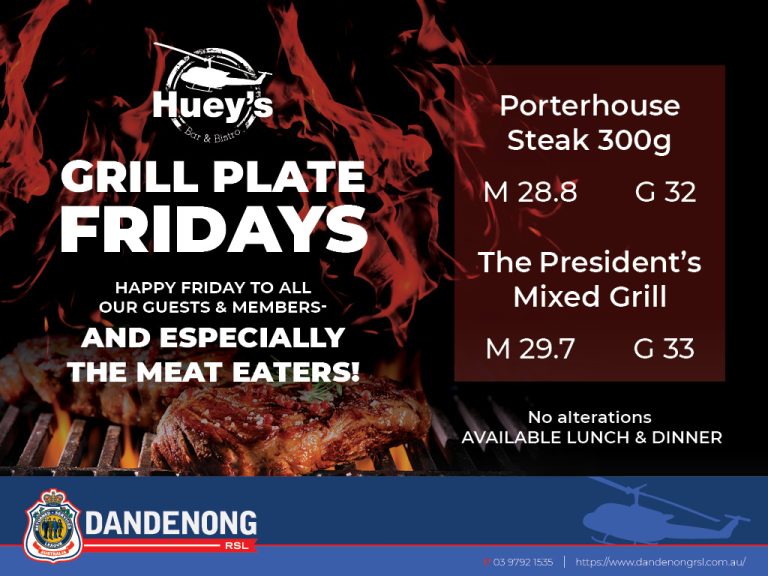 CHEF SPECIAL – Dandenong RSL